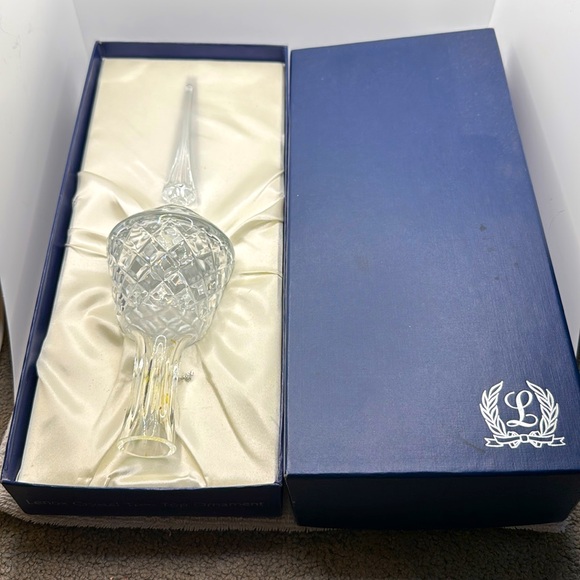 Lenox | Holiday | Vintage Lenox Crystal Christmas Tree Top Ornament ...